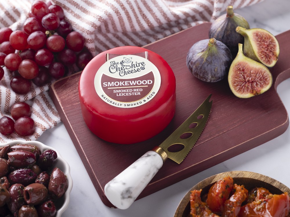 What is Smokewood - Smoked & Aged Red Leicester Cheese?