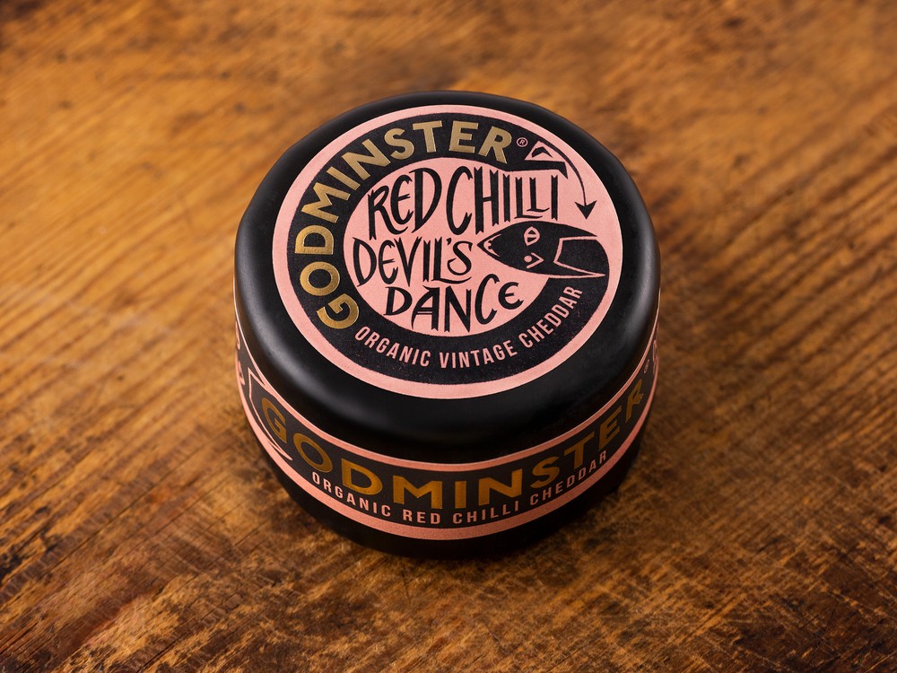 What is Godminster Red Chilli Devil's Dance Organic Vintage Cheddar?